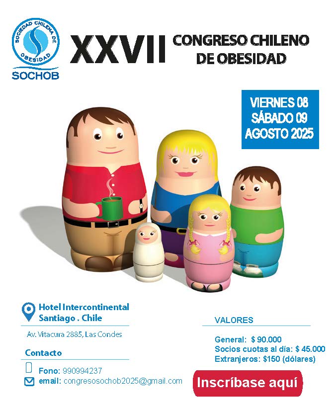 Definición y nuevos criterios diagnósticos de la obesidad clínica – SOCHOB